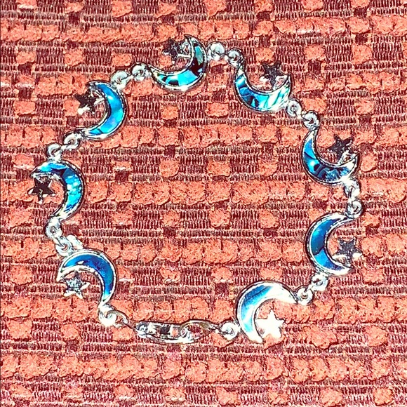 Jewelry | Blue Moon And Stars Bracelet | Poshmark